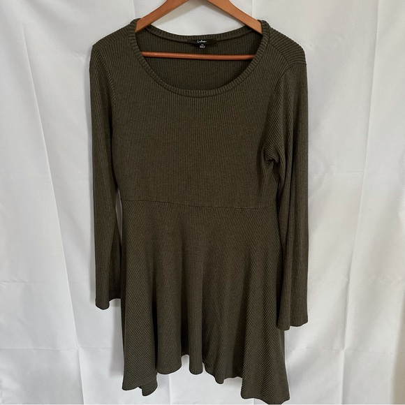 Lulus | Dresses | Lulus Long Sleeve Olive Knit Dress | Poshmark